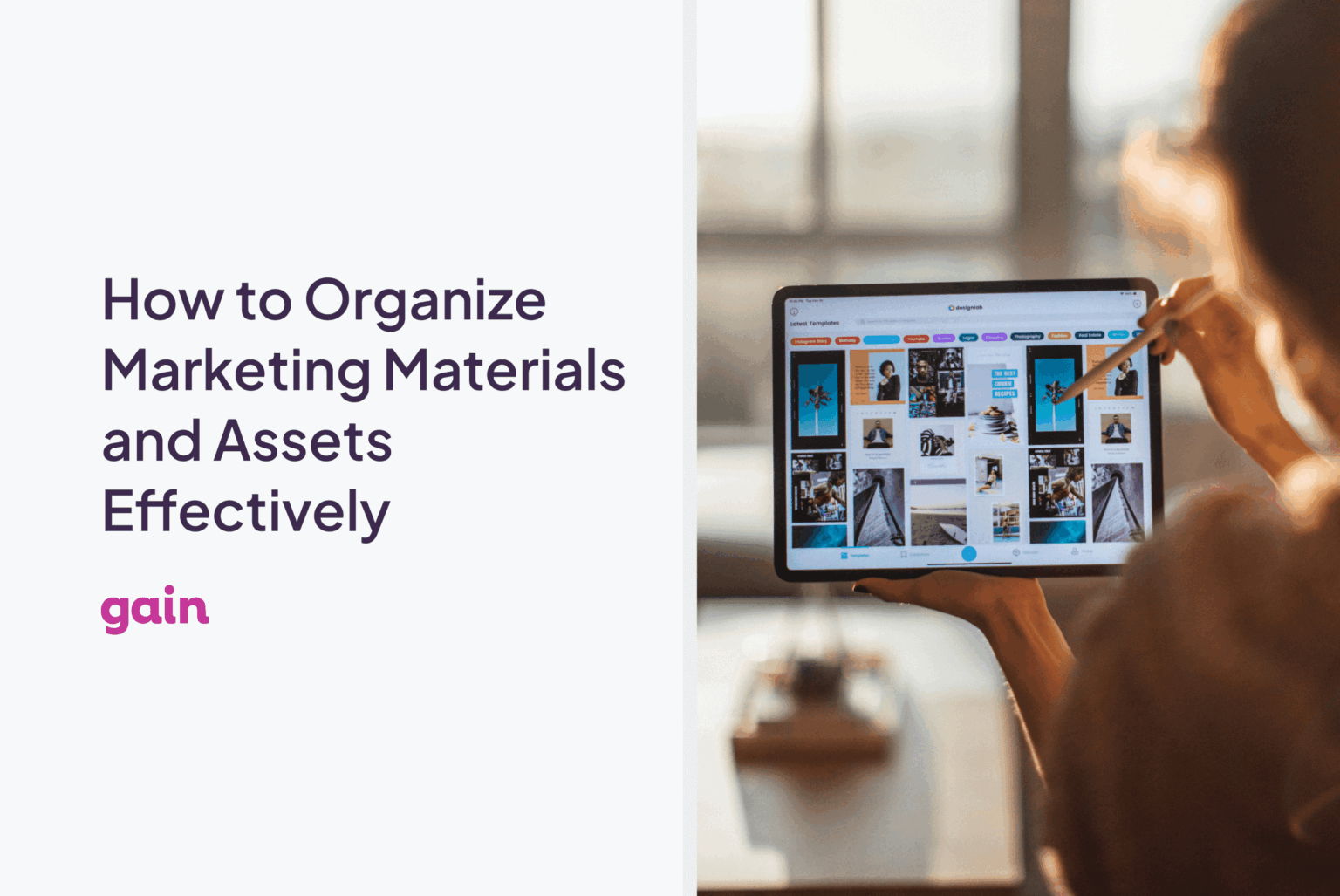 How to Organize Marketing Materials and Assets Effectively