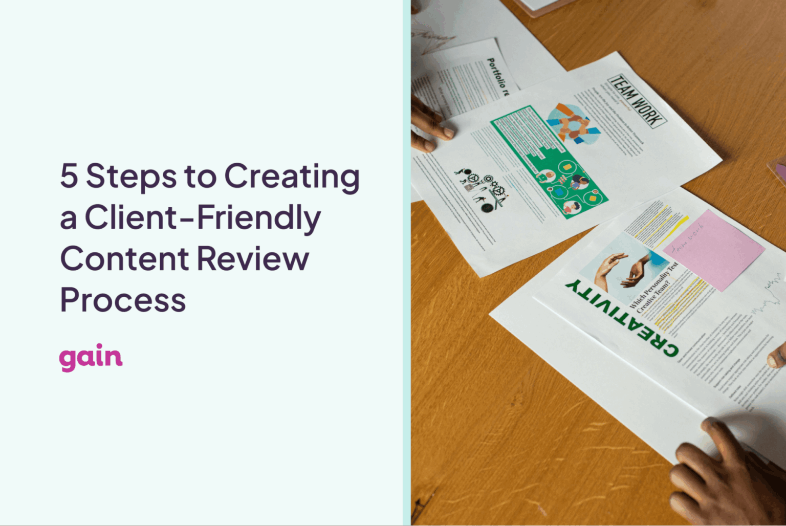 5 Steps to Creating a Client-Friendly Content Review Process - The Gain ...