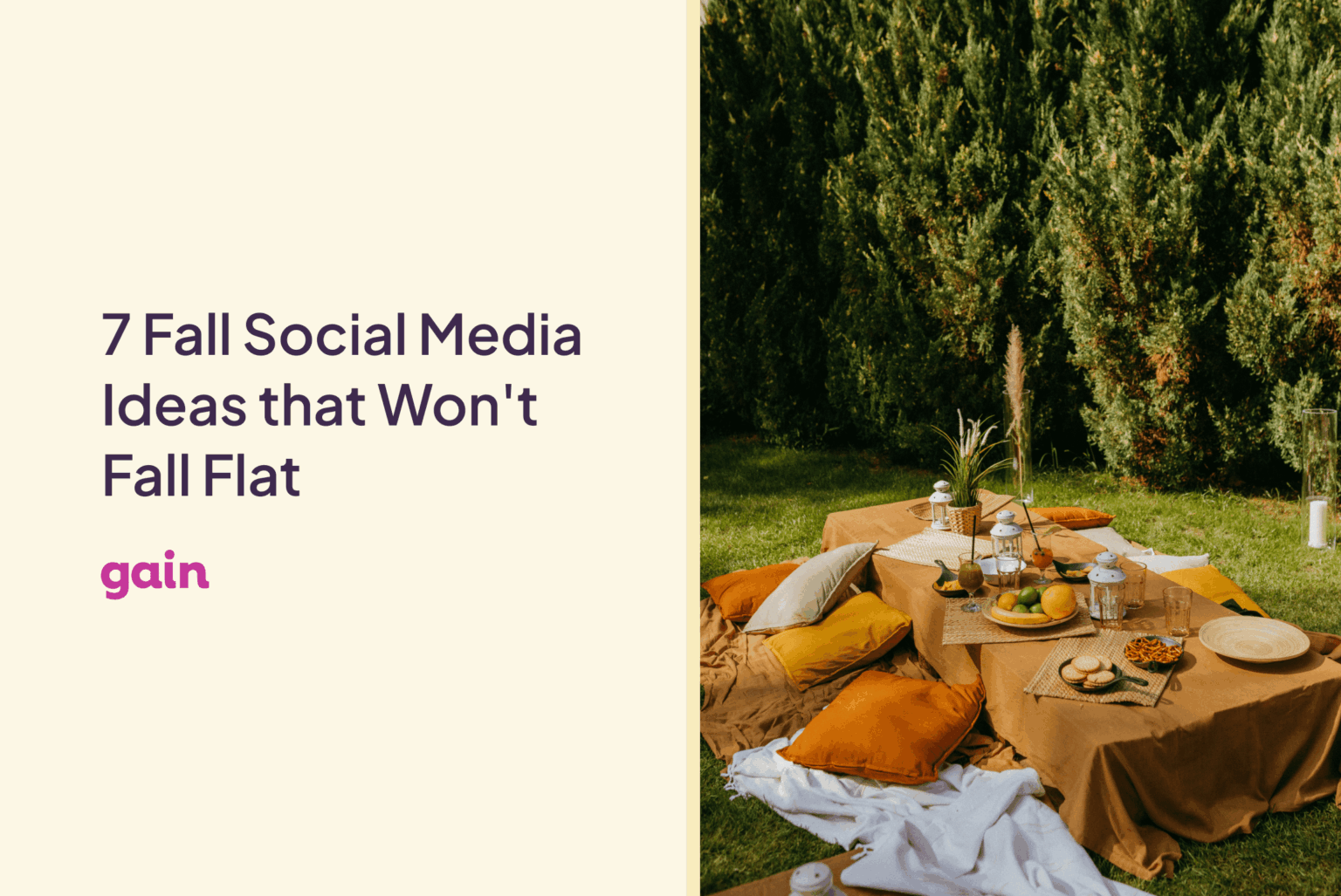 7 Fall Social Media Ideas that Won't Fall Flat - The Gain Blog