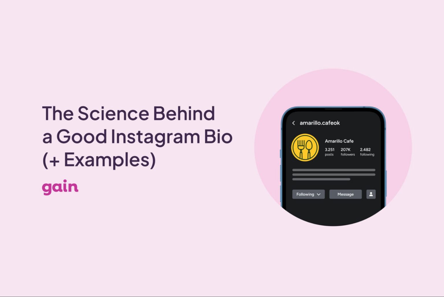 The Science Behind a Good Instagram Bio (+ Examples)
